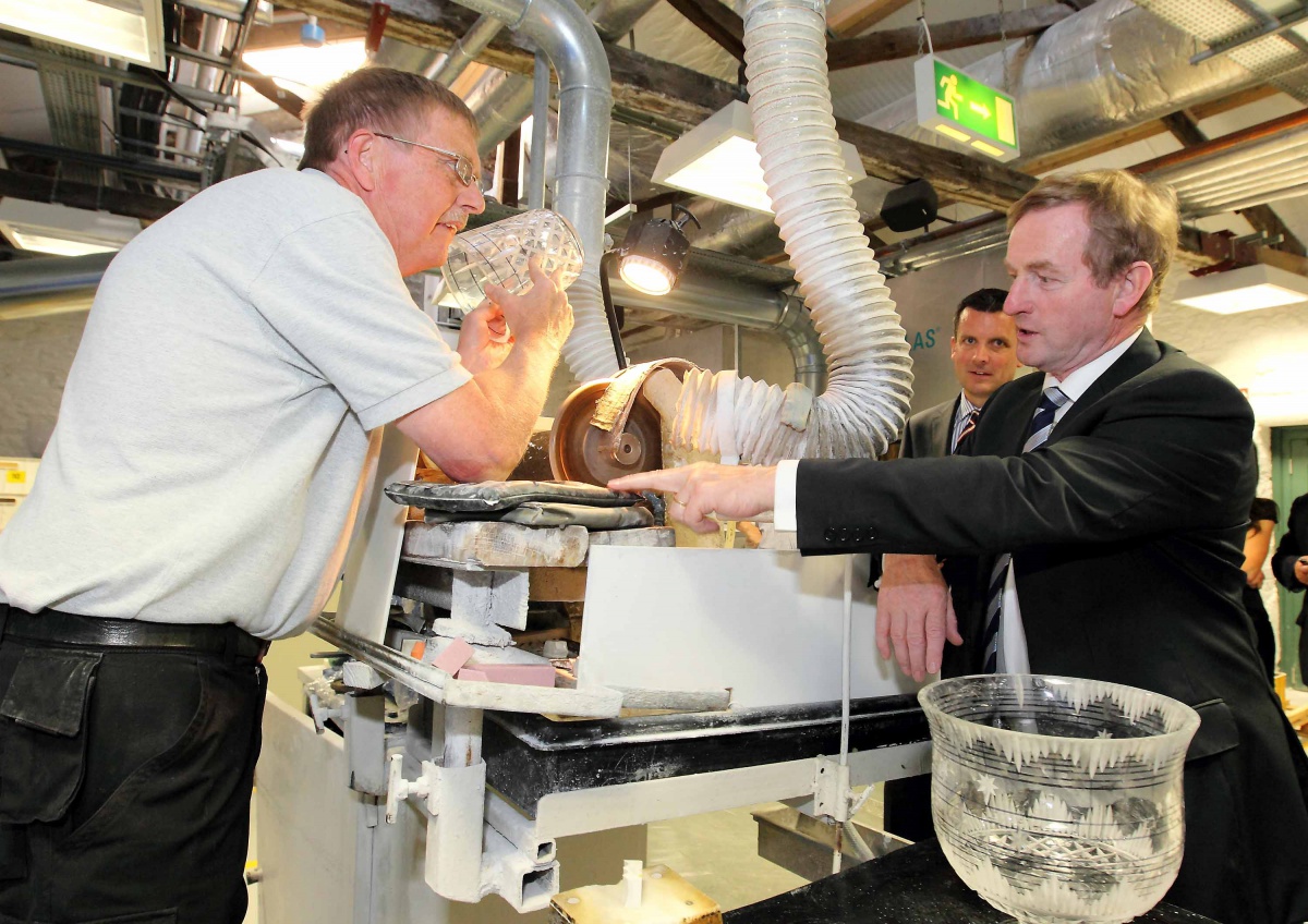 The Taoiseach, Mr Enda Kenny takes the guided tour of the House of ...