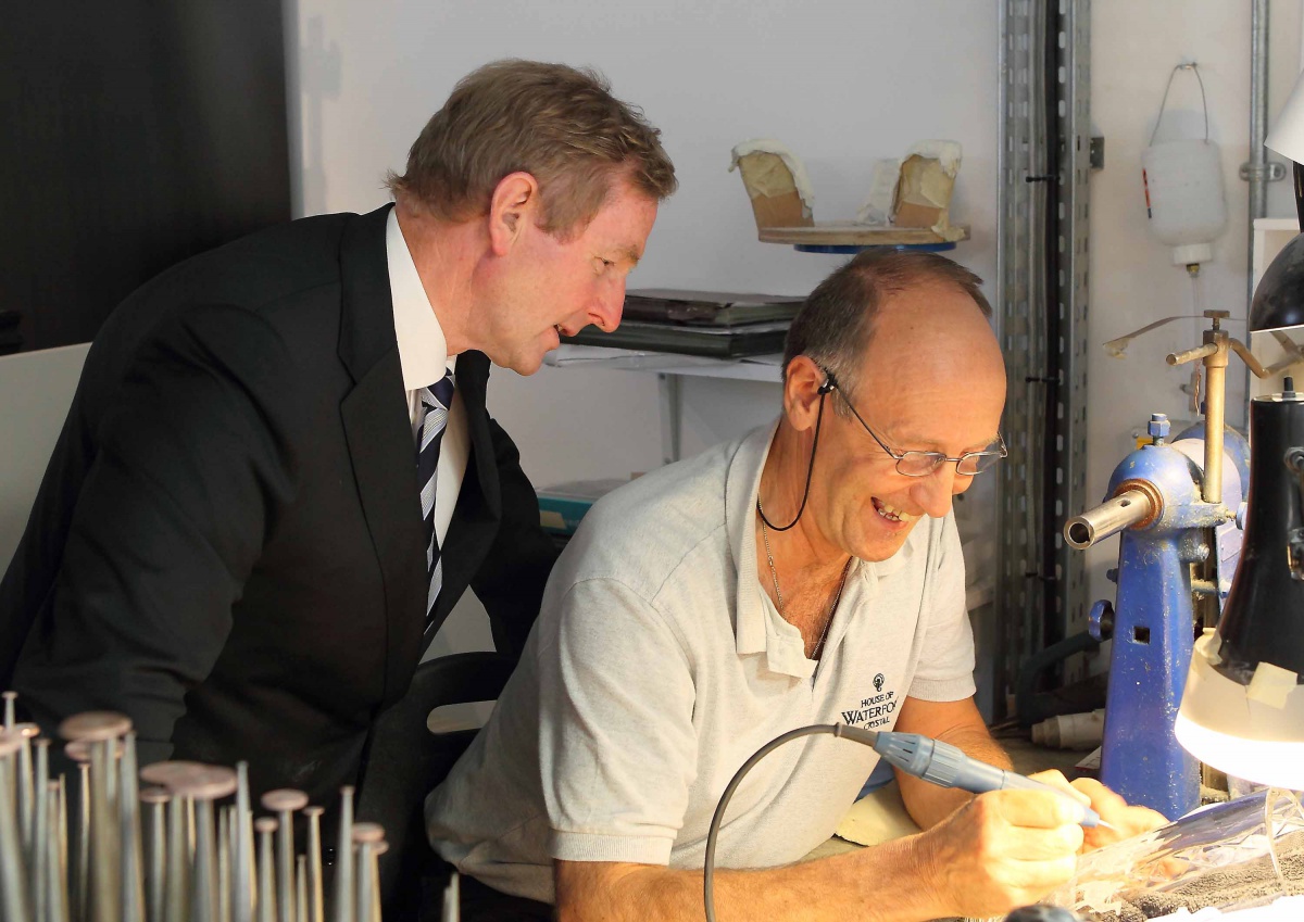 The Taoiseach, Mr Enda Kenny takes the guided tour of the House of ...